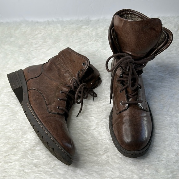 b.o.c. | Shoes | Boc Born Concept Boots Womens Saturn Plaid Combat ...